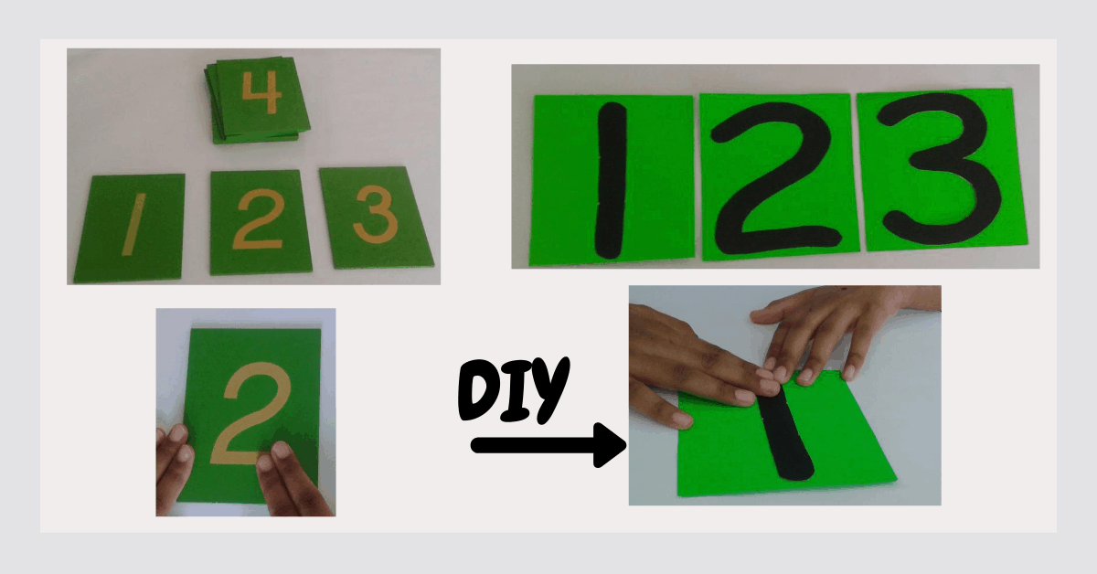 DIY Montessori Materials - Language and Math - MontessoriPulse