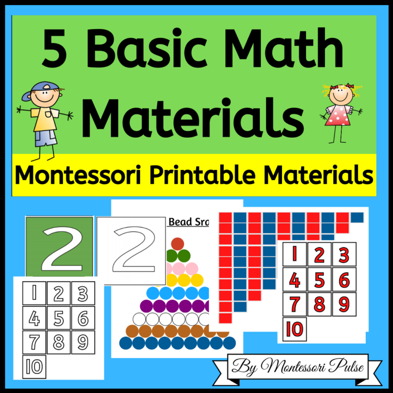 Montessori Math 1 to10
