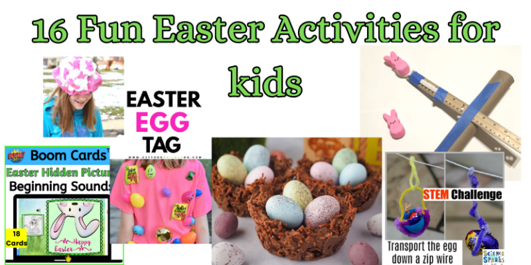 16 Fun Easter Activities for kids - MontessoriPulse