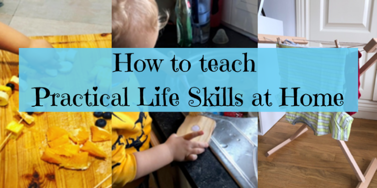 How to teach Practical Life Skills at Home - MontessoriPulse