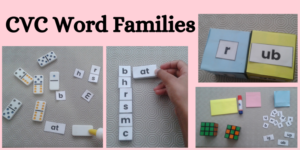 Simple Word Families Activity with Domino Tiles - MontessoriPulse