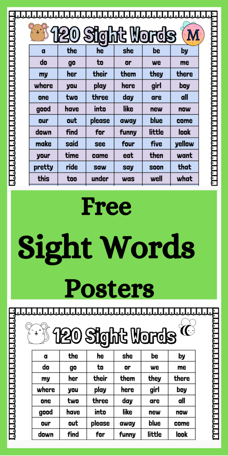 7 Fun Activities with Sight Word Flashcards - MontessoriPulse