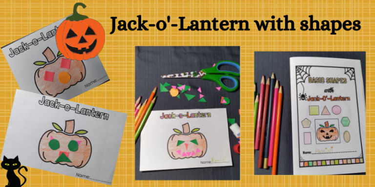 🎃 A Simple Jack-o’-Lantern Halloween Craft for Kindergarten ...